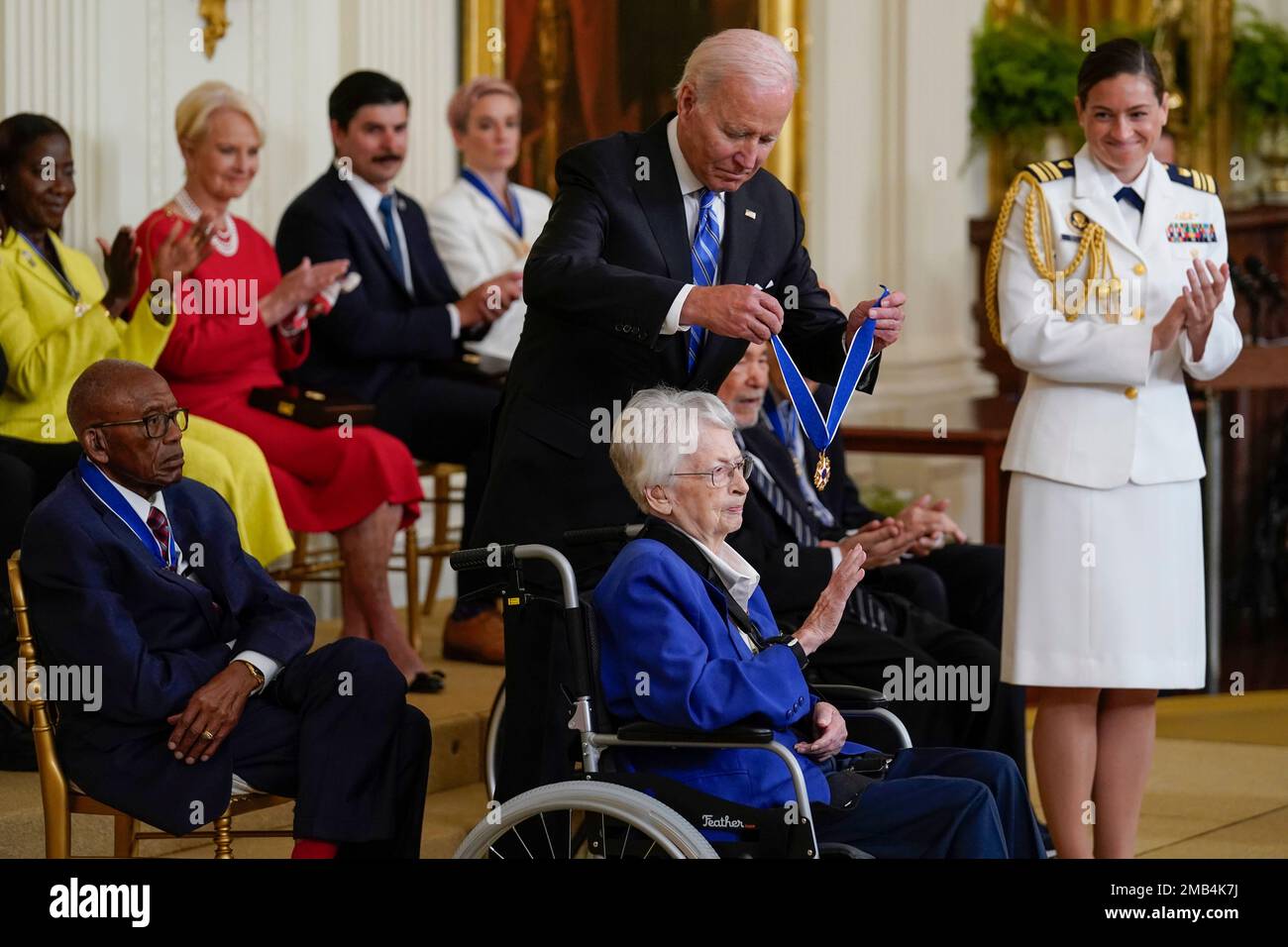 President Joe Biden awards the nation's highest civilian honor, the ...