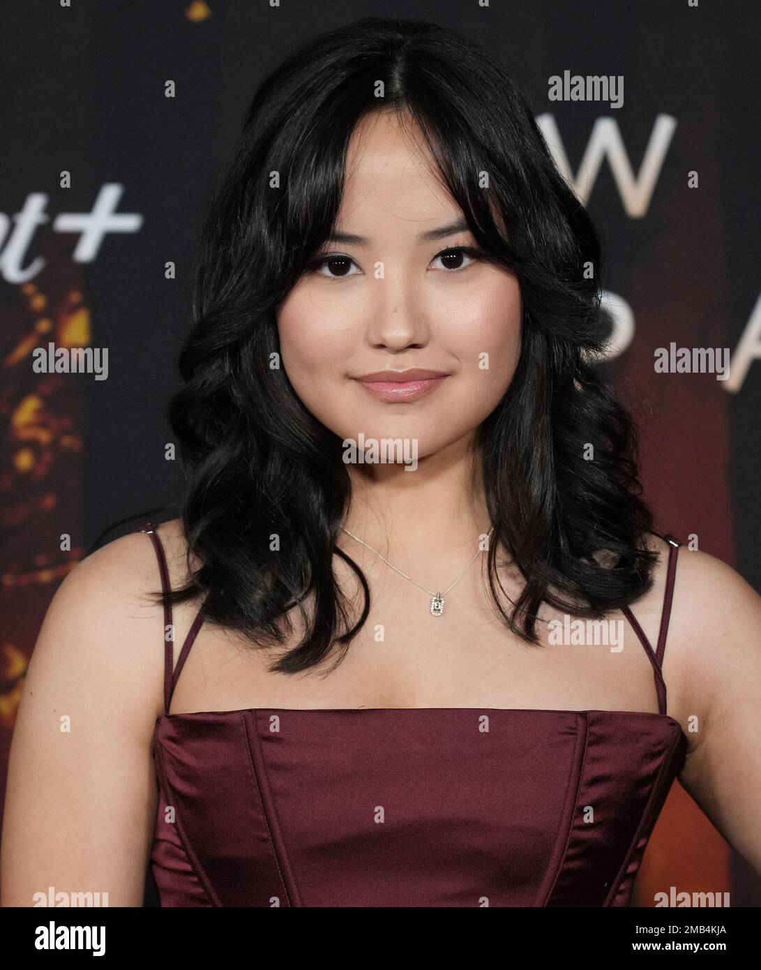 Stella Smith arrives at Paramount+'s WOLF PACK Los Angeles Premiere ...