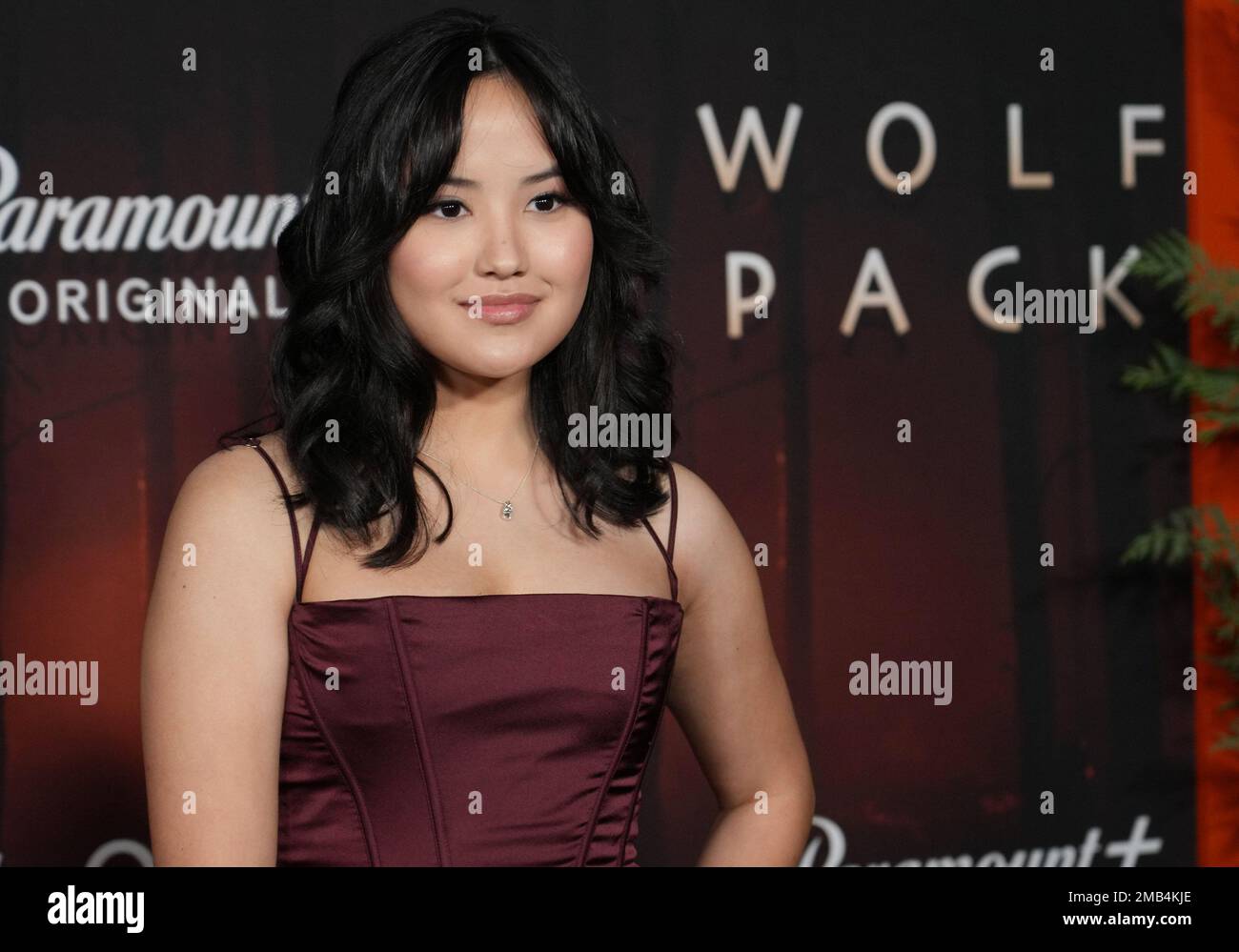 Los Angeles, USA. 19th Jan, 2023. Stella Smith arrives at Paramount 's WOLF PACK Los Angeles ...