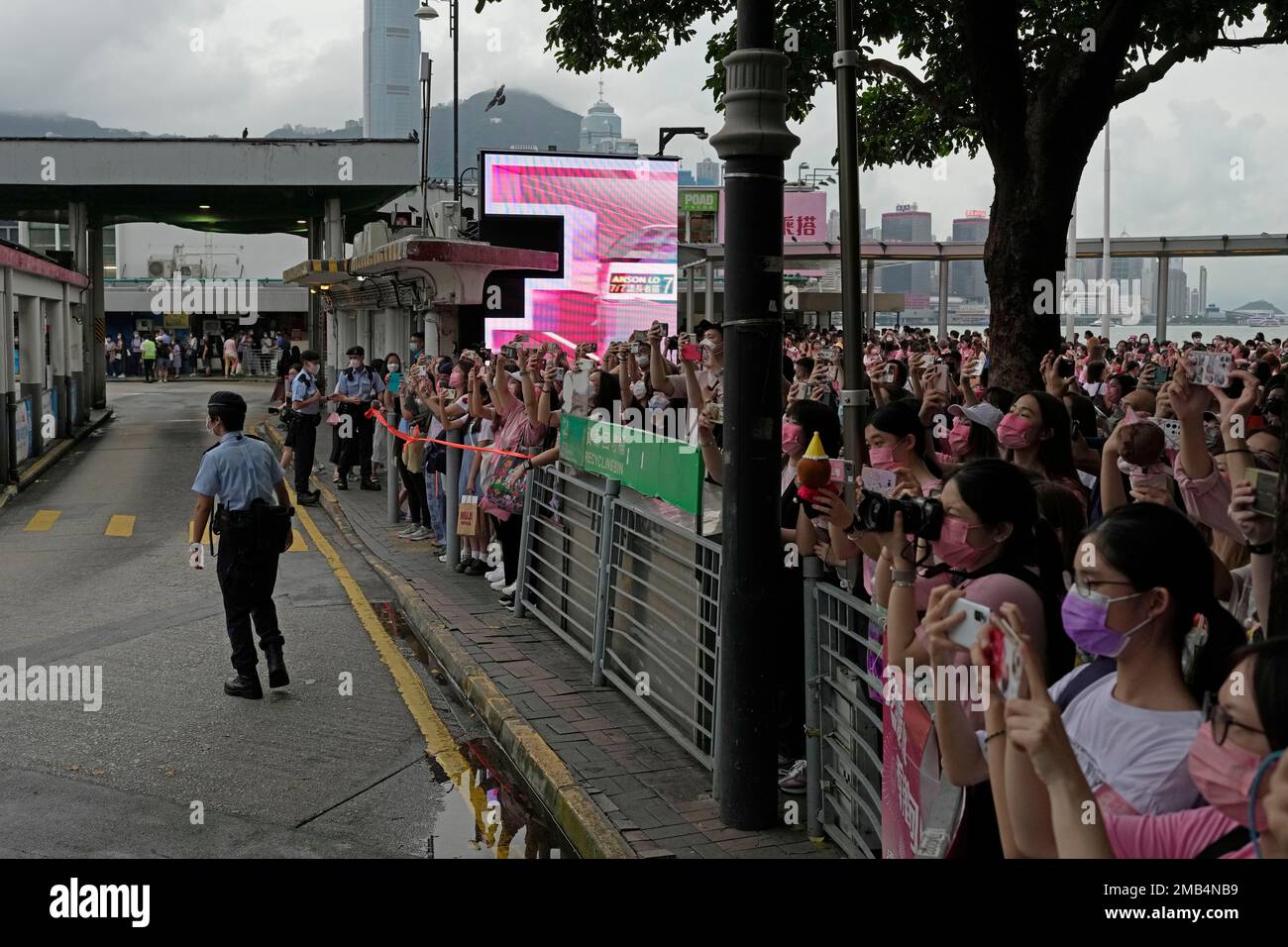 Fans of Anson Lo, Hong Kong singer and a member of Cantopop boyband ...