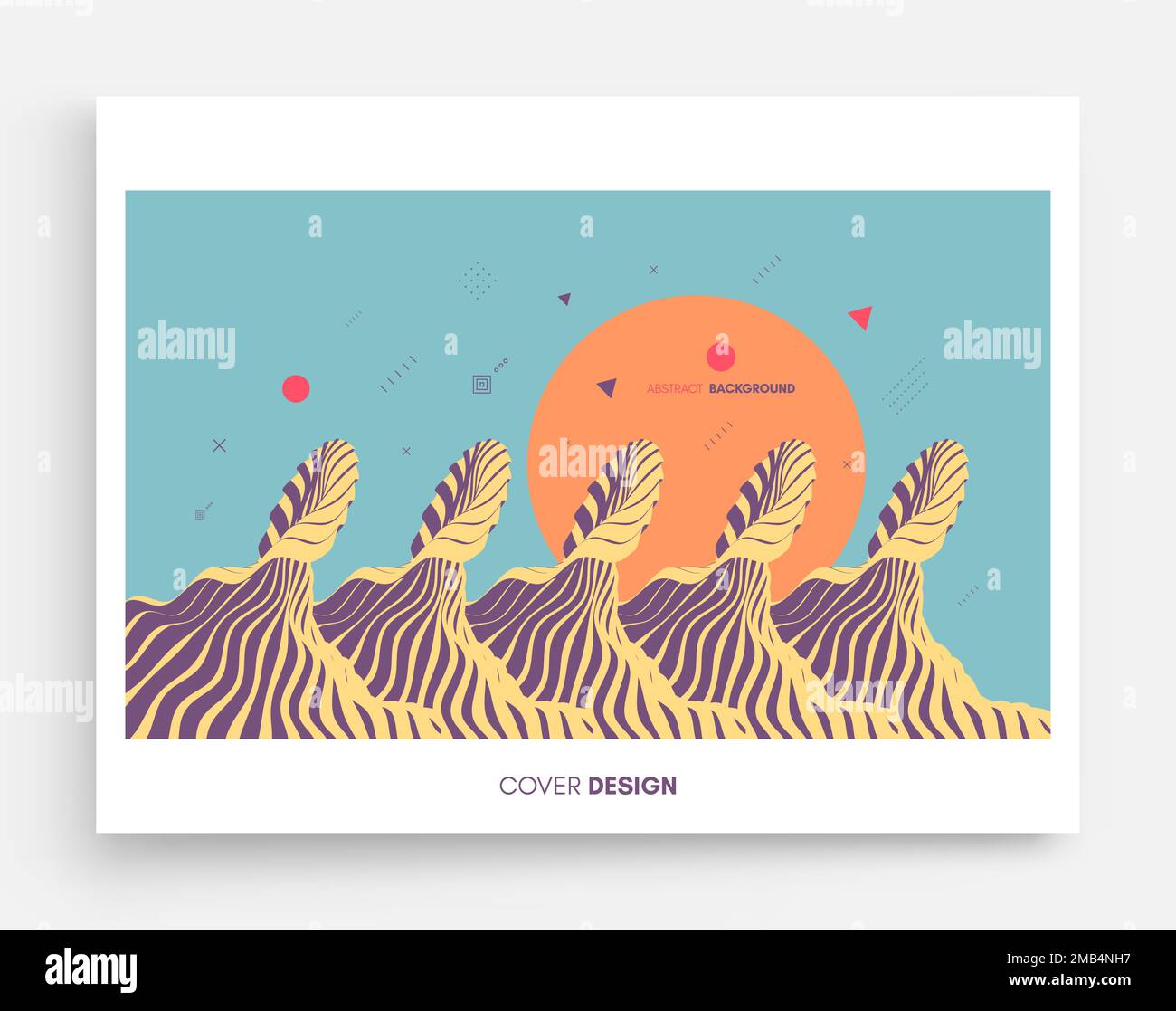 Sea illusion Stock Vector Images - Alamy