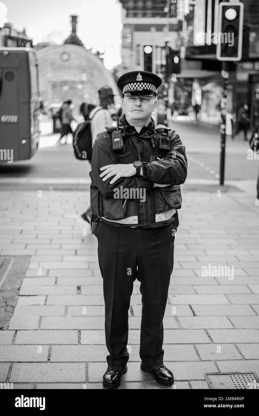 Community enforcement officer, Glasgow Stock Photo - Alamy