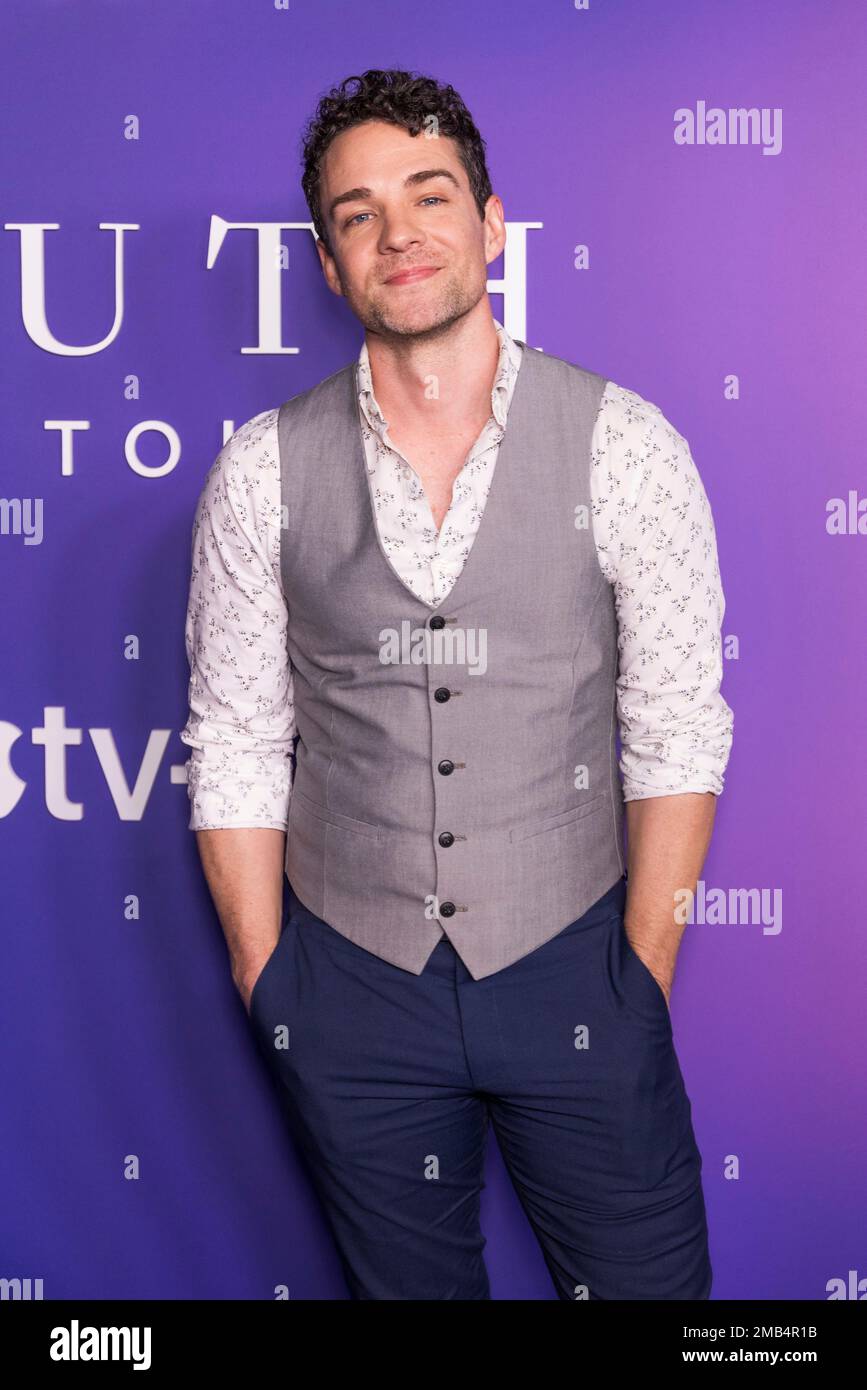 Charlie Bodin arrives at the premiere of the AppleTV+ show"Truth Be ...