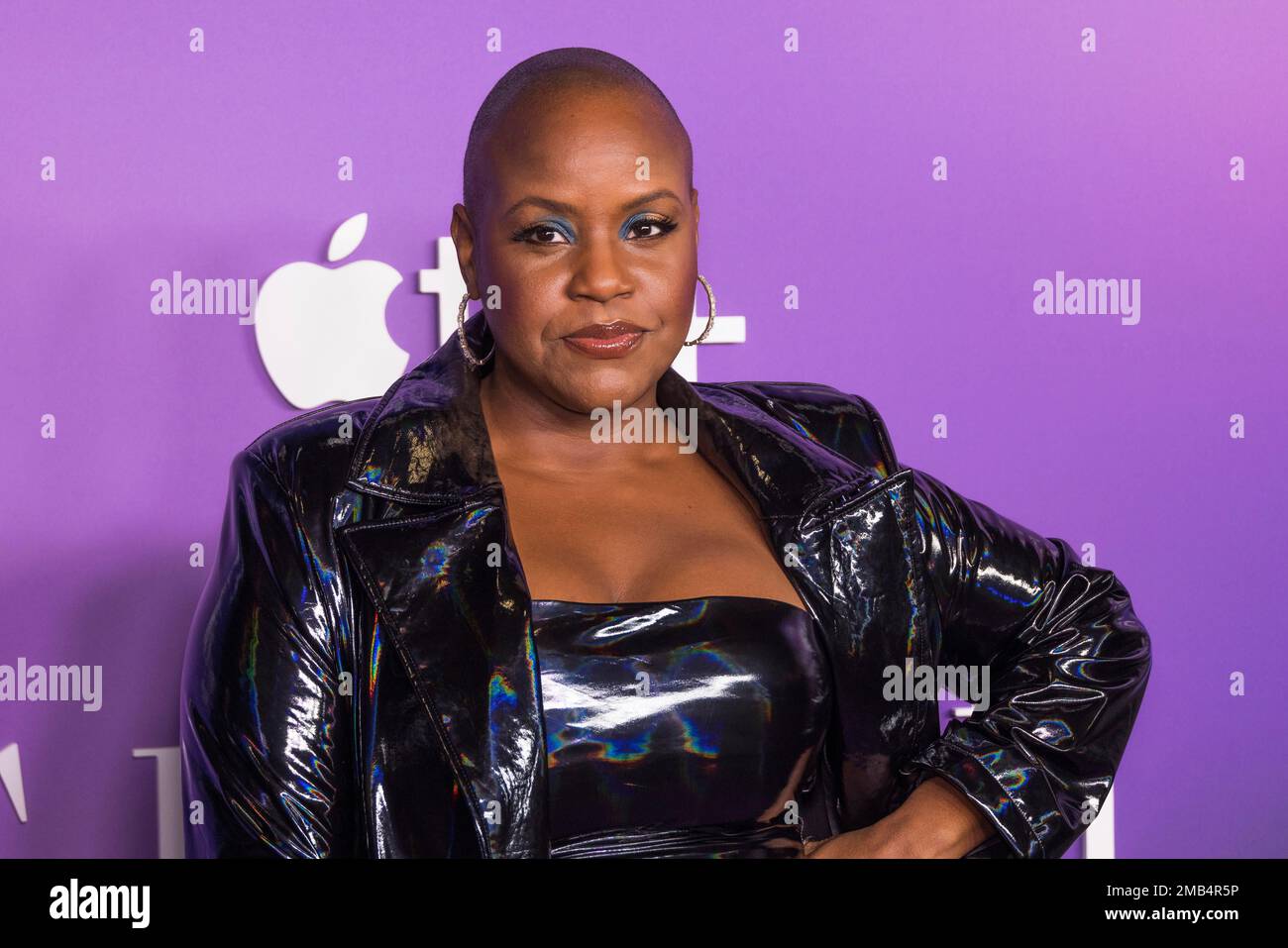 Haneefah Wood arrives at the premiere of the AppleTV+ show"Truth Be ...