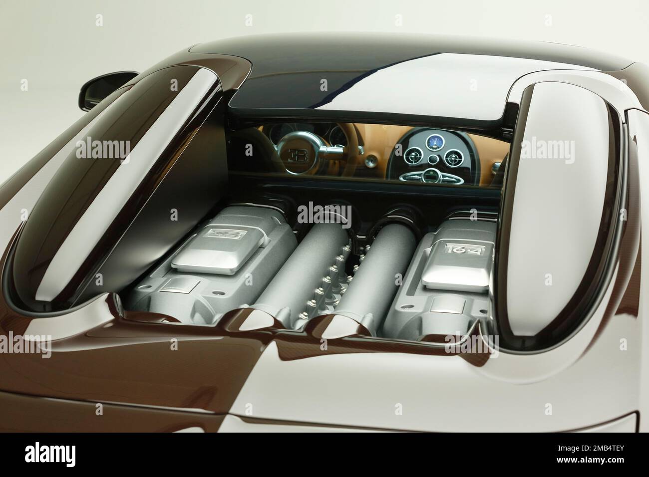 Sports car special model Rembrandt Bugatti from the series Les Legendes ...