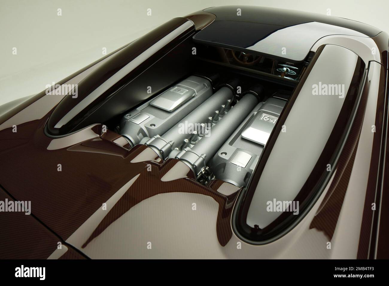 Sports car special model Rembrandt Bugatti from the series Les Legendes ...