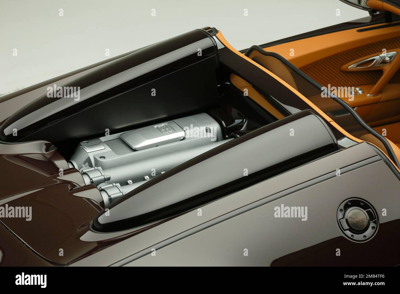 Sports car special model Rembrandt Bugatti from the series Les Legendes ...