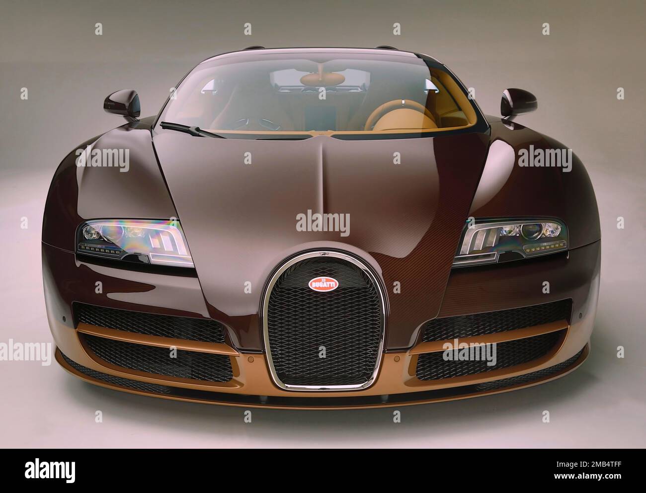 Sports car special model Rembrandt Bugatti from the series Les Legendes ...