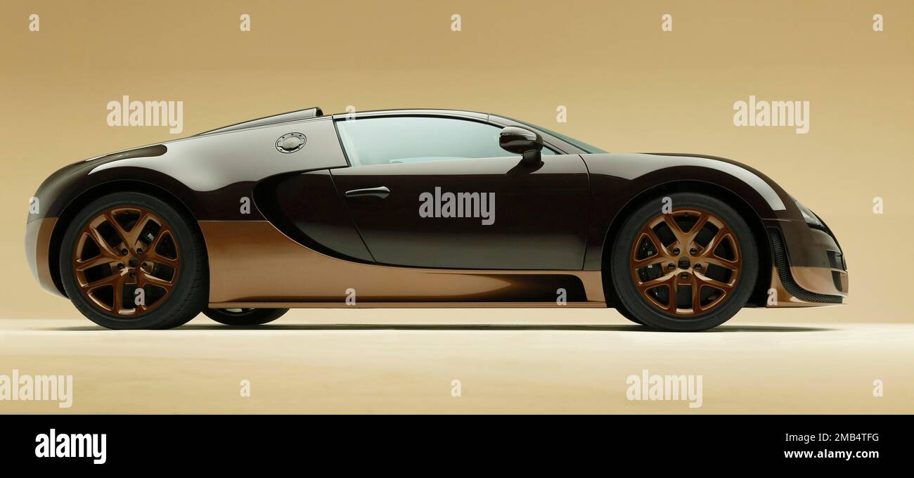 Sports car special model Rembrandt Bugatti from the series Les Legendes ...