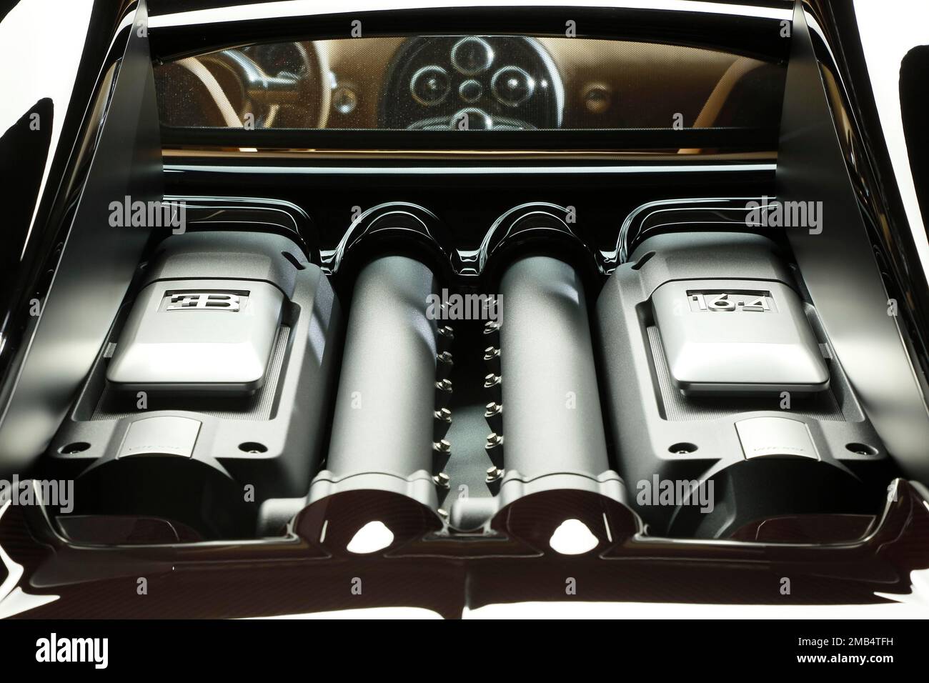 Sports car special model Rembrandt Bugatti from the series Les Legendes ...