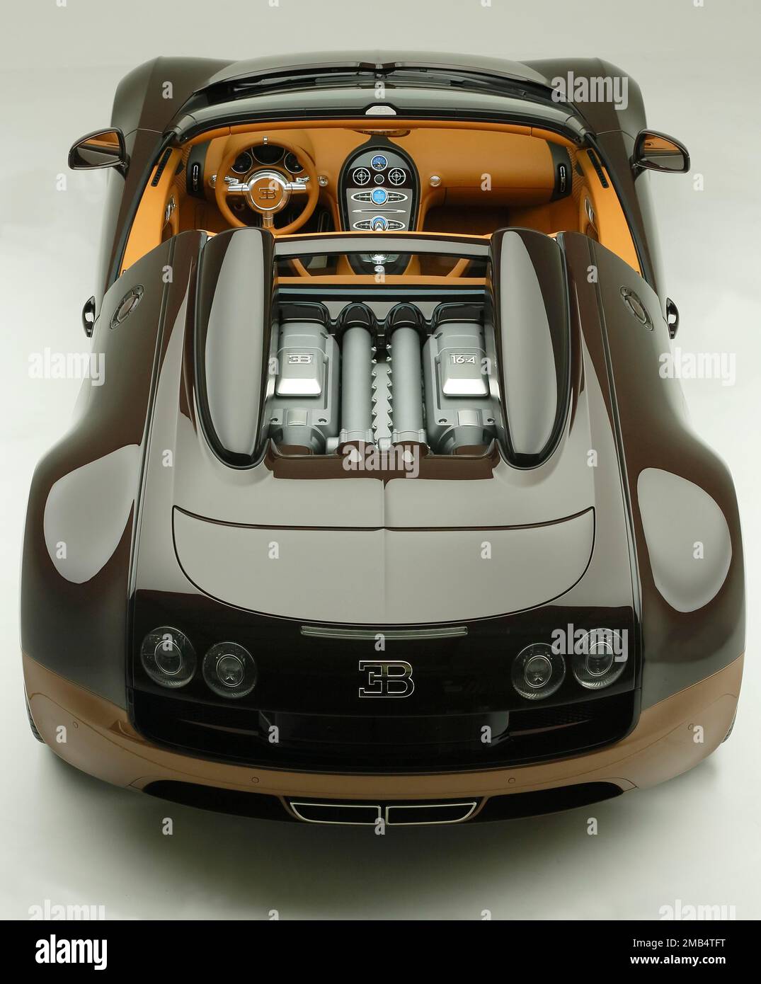 Sports car special model Rembrandt Bugatti from the series Les Legendes ...