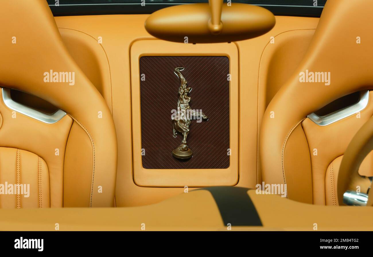 Sports car special model Rembrandt Bugatti from the series Les Legendes ...