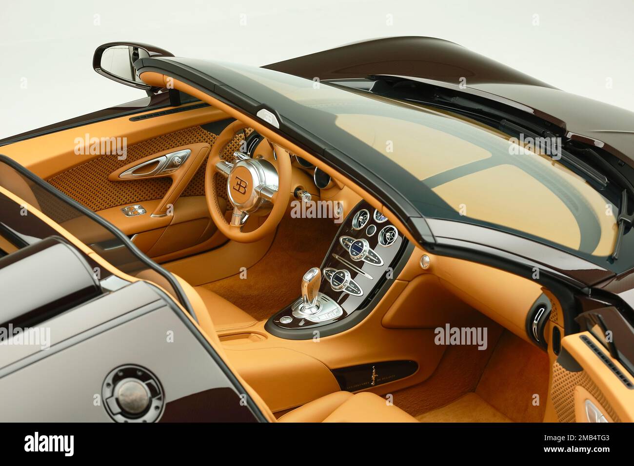 Sports car special model Rembrandt Bugatti from the series Les Legendes ...