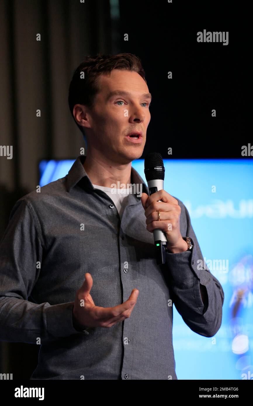 Benedict Timothy Carlton Cumberbatch, CBE, British actor, as host Host ...