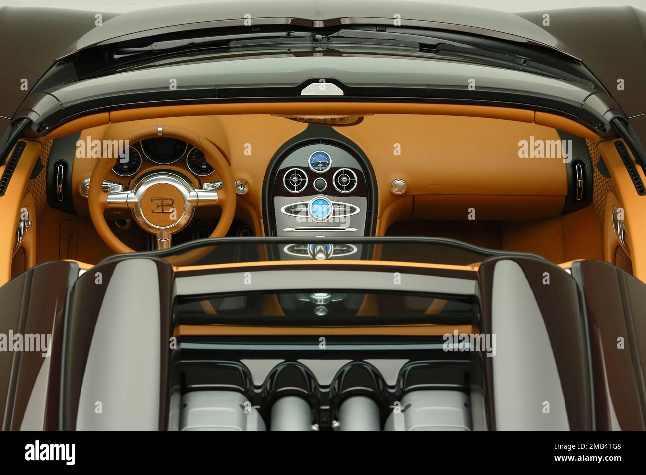 Sports car special model Rembrandt Bugatti from the series Les Legendes ...