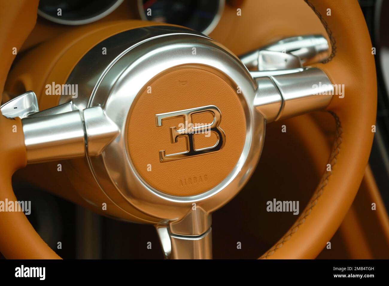 Sports car special model Rembrandt Bugatti from the series Les Legendes ...