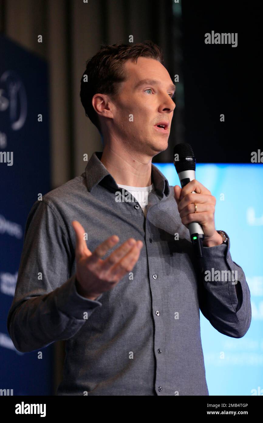 Benedict Timothy Carlton Cumberbatch, CBE, British actor, as host Host ...