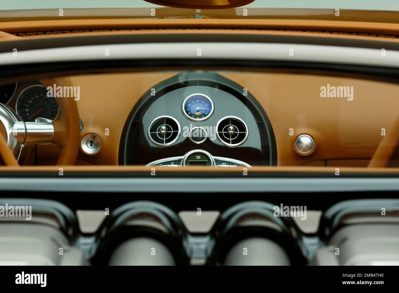 Sports car special model Rembrandt Bugatti from the series Les Legendes ...