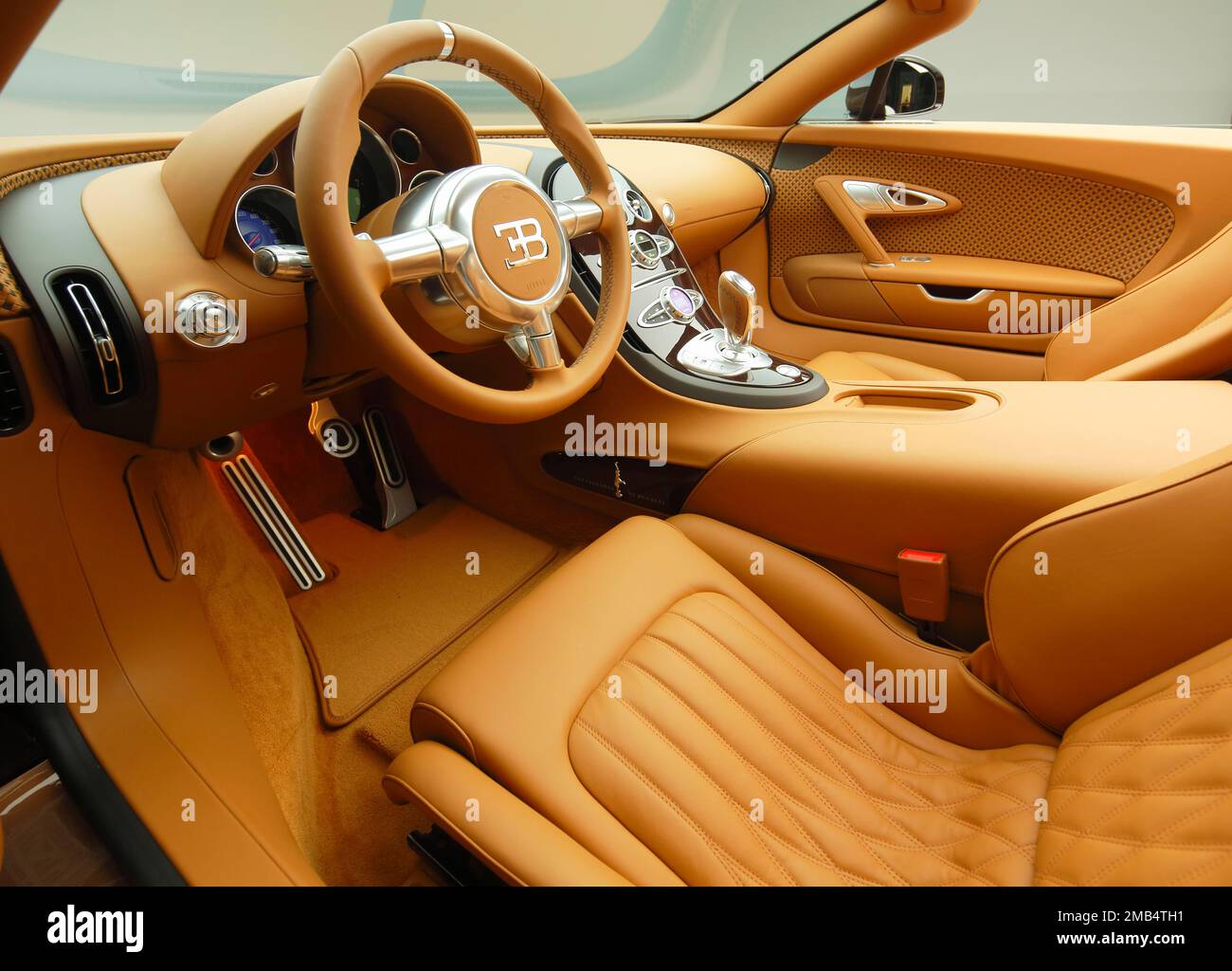 Sports car special model Rembrandt Bugatti from the series Les Legendes ...