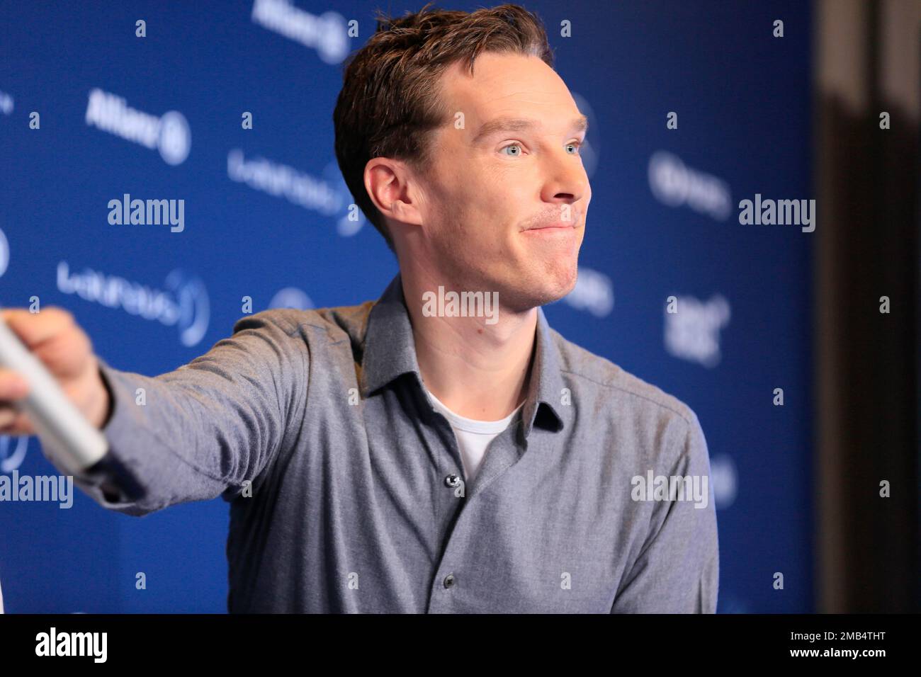 Benedict Timothy Carlton Cumberbatch, CBE, British actor, as host Host ...