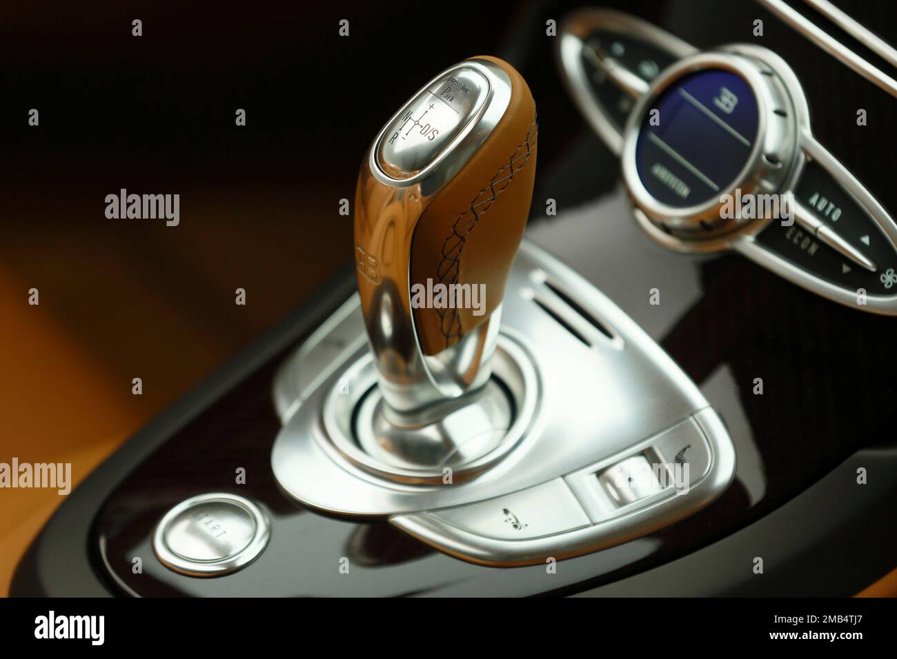 Sports car special model Rembrandt Bugatti from the series Les Legendes ...