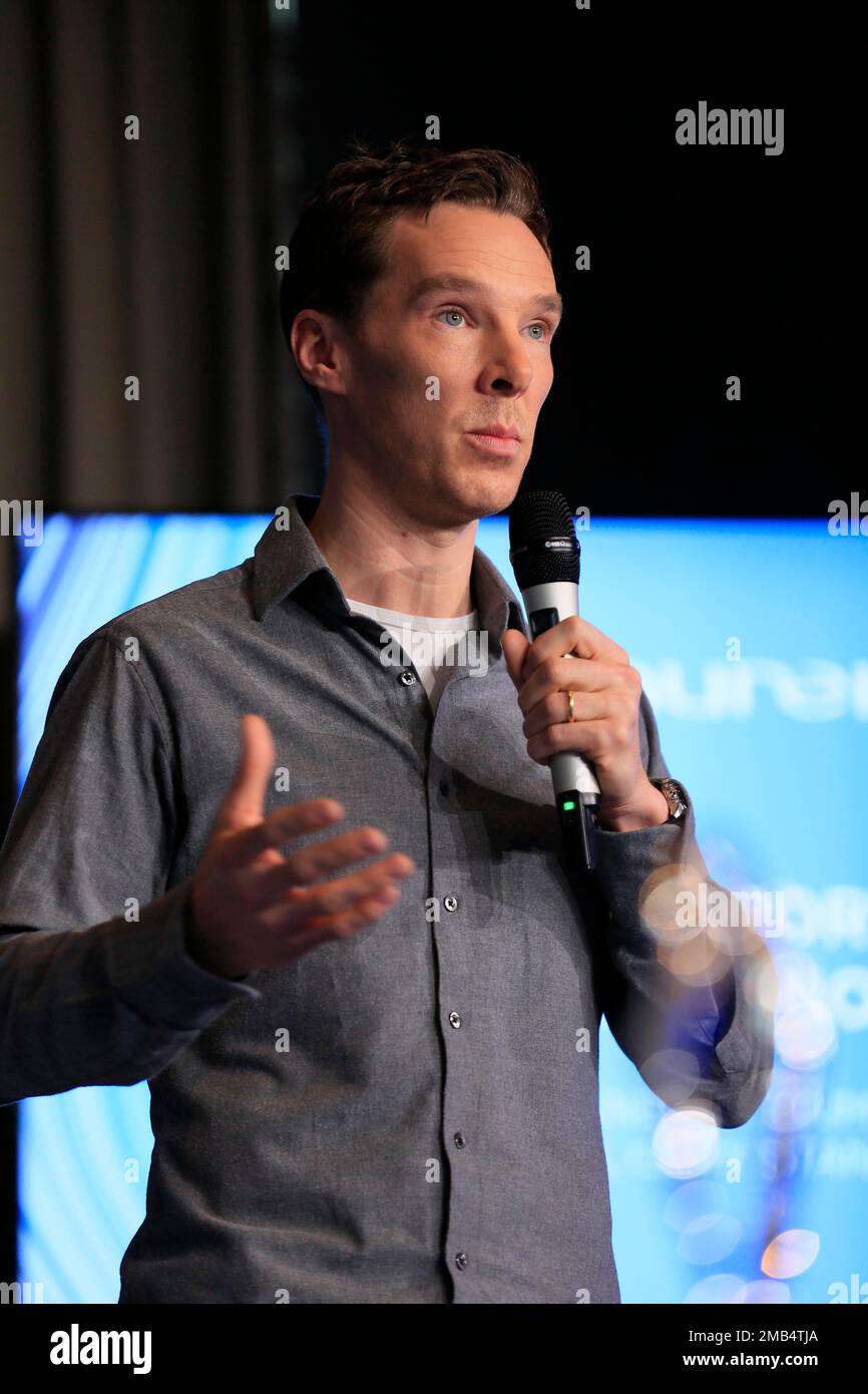 Benedict Timothy Carlton Cumberbatch, CBE, British actor, as host Host ...