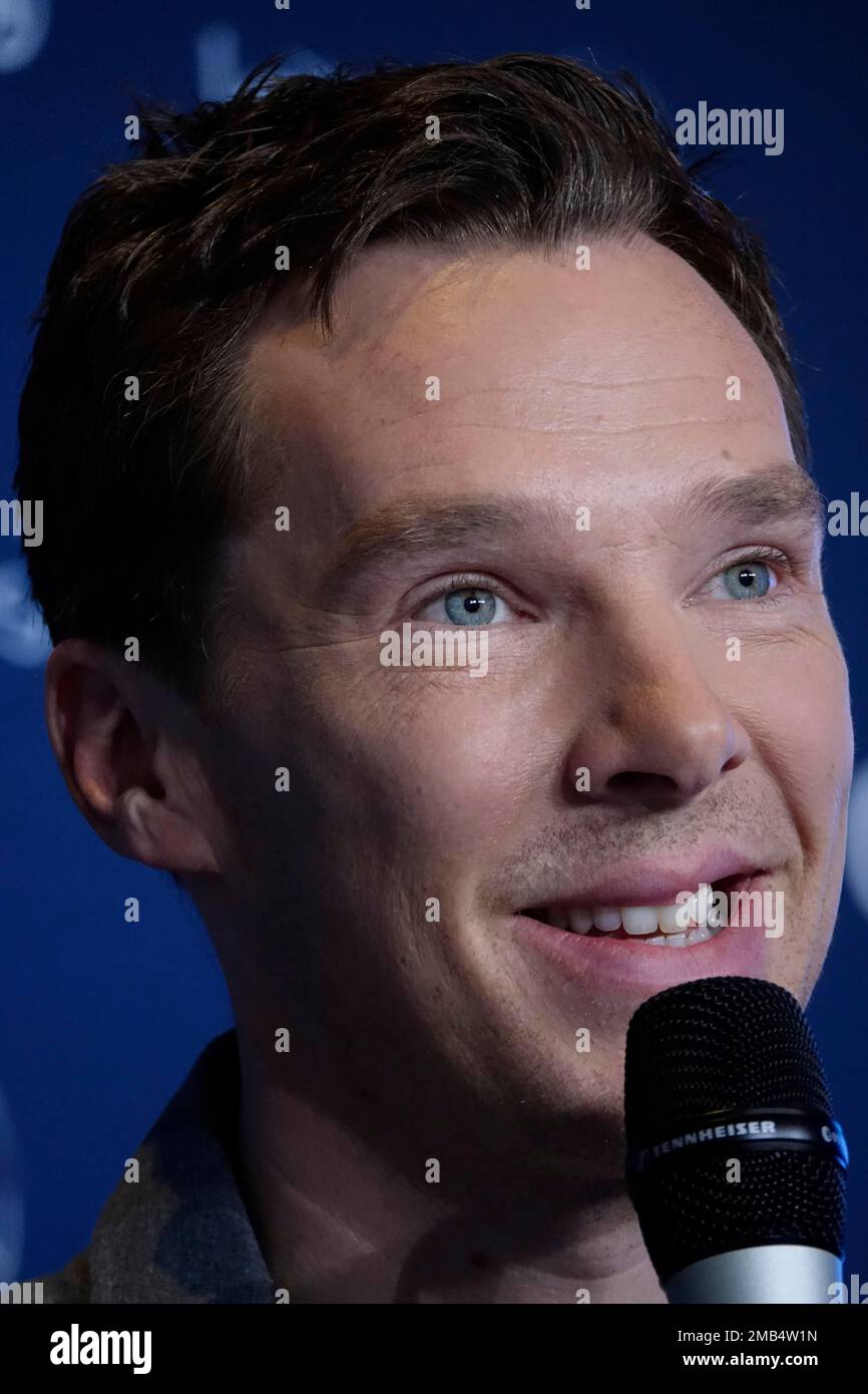 Benedict Timothy Carlton Cumberbatch, CBE, British actor, as host Host ...
