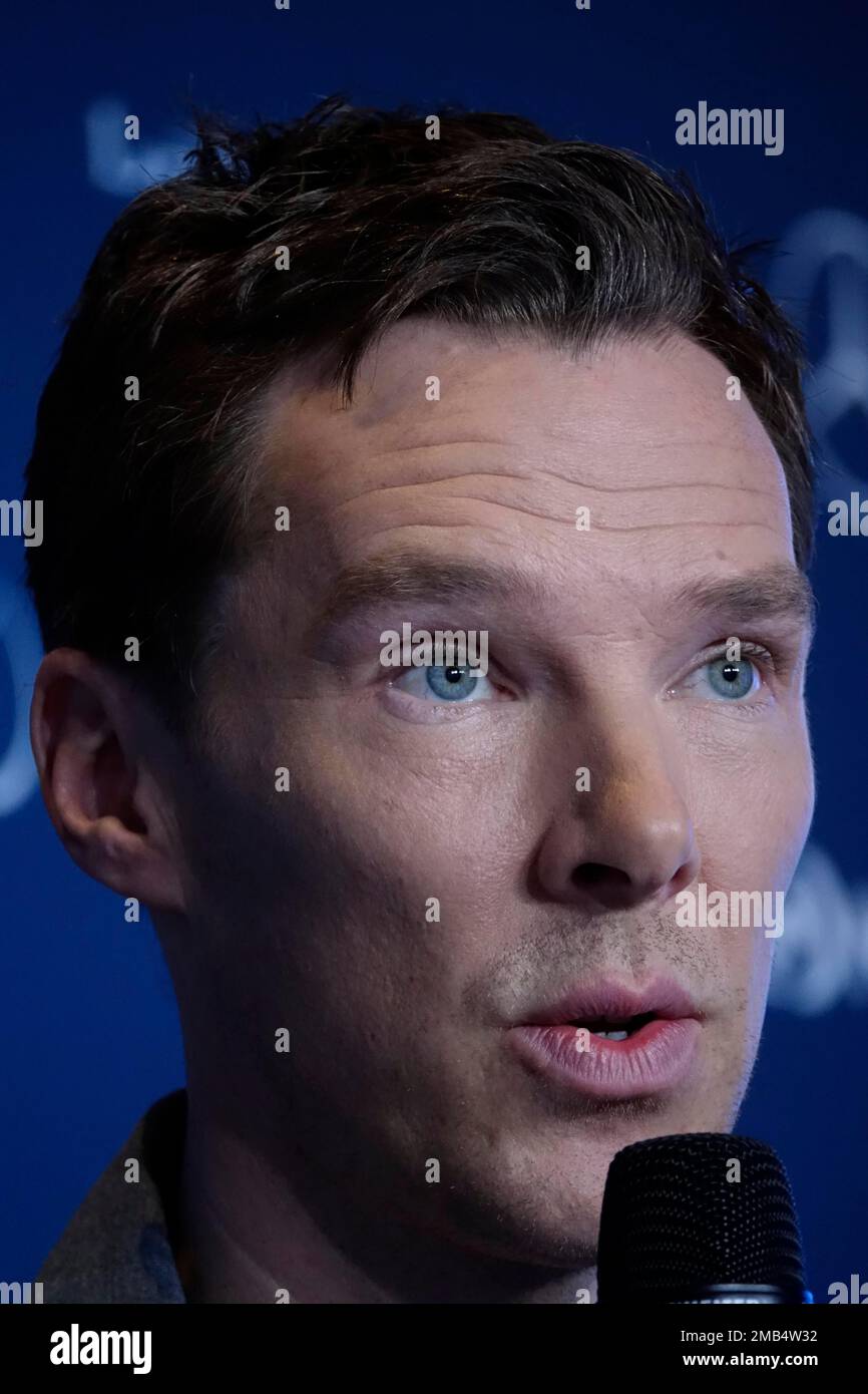 Benedict Timothy Carlton Cumberbatch, CBE, British actor, as host Host ...