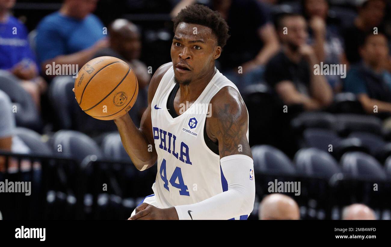 Philadelphia 76ers forward Paul Reed Jr. (44) runs the court against ...