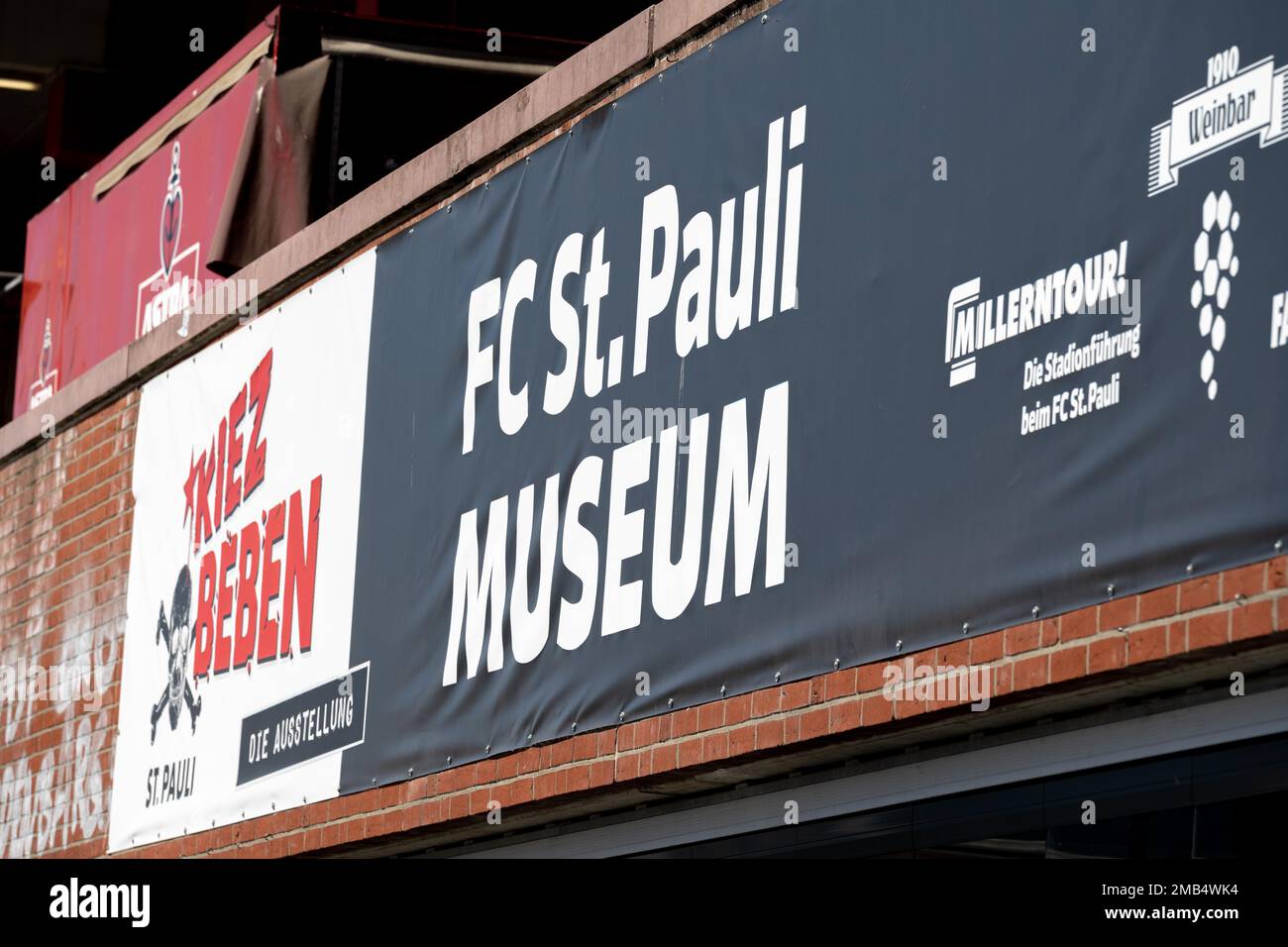 FC St. Pauli Museum at St. Pauli's Millerntor Stadium ...