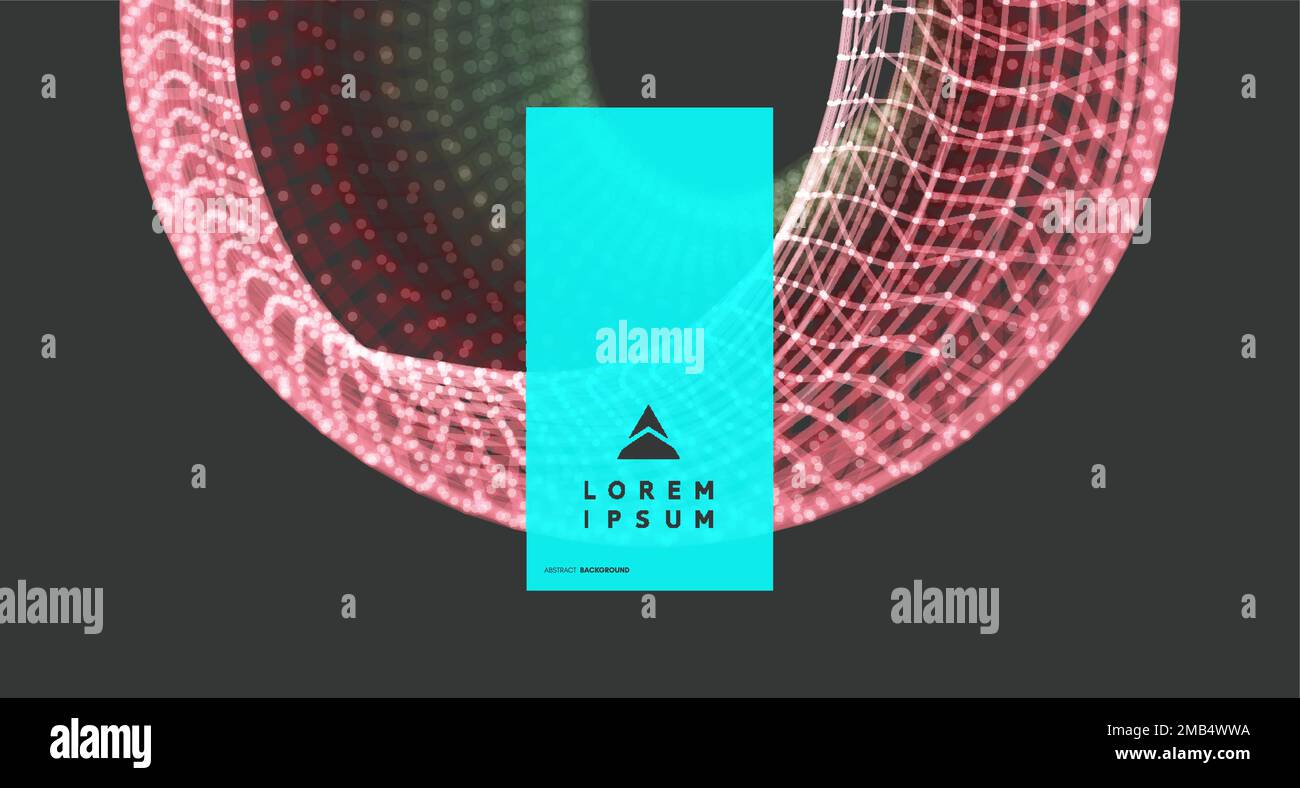 Sphere With Connected Lines And Dots Wireframe Illustration Abstract 3d Grid Design