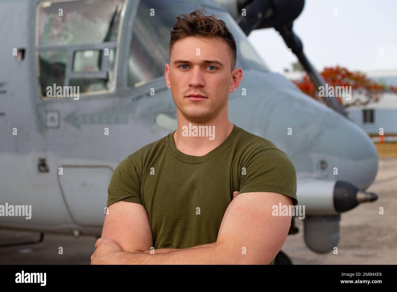 U.S. Marine Corps Cpl. Jarett Legg, a flight line mechanic with Marine ...