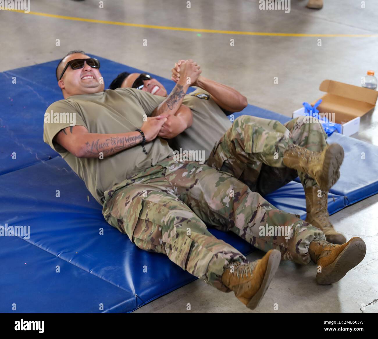 Soldiers from the 870th Military Police Company conduct nonlethal ...