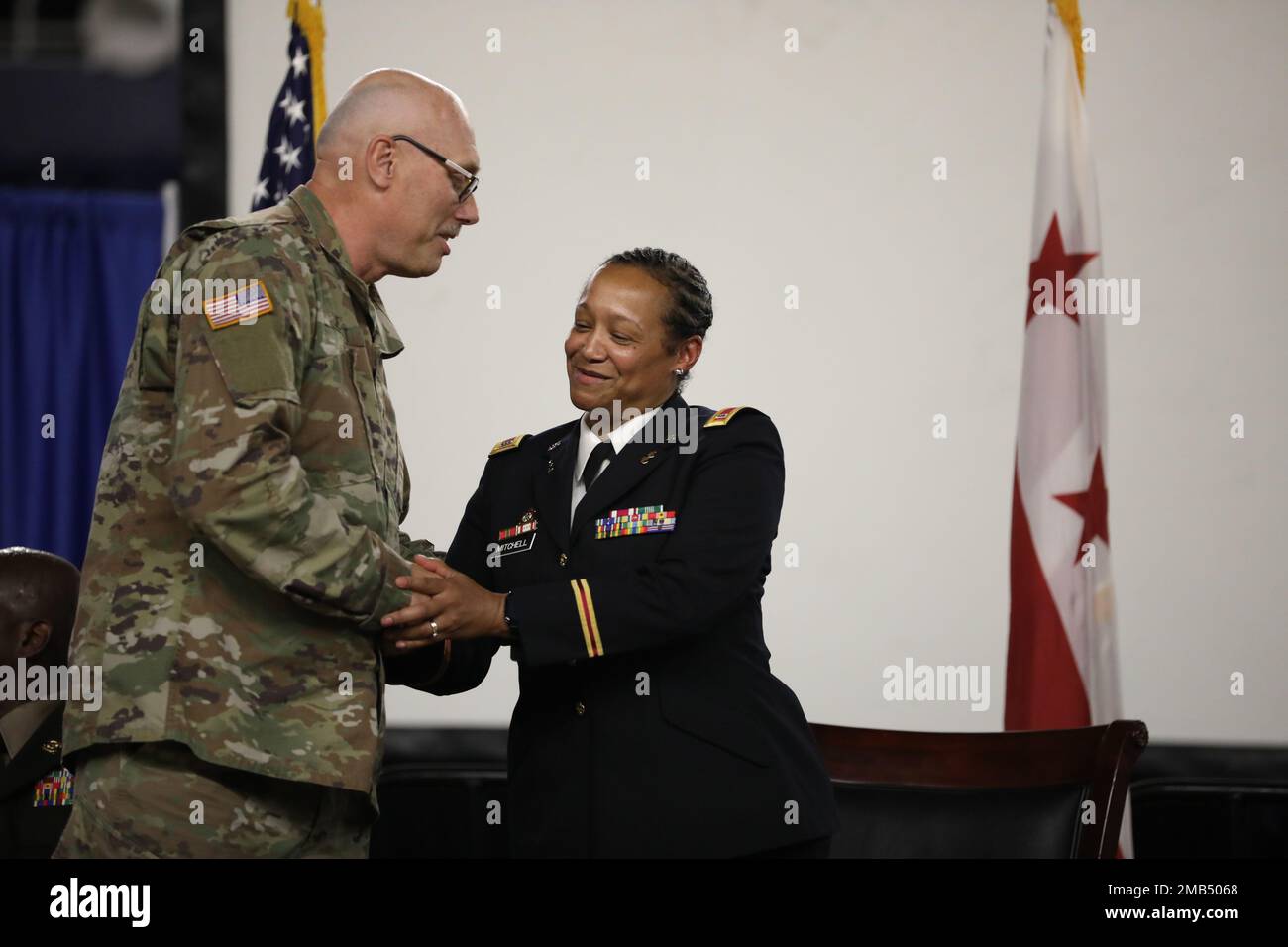 CW3 Sherry D Mitchell and CSM Juan J Mitchell's celebrate retirement ...