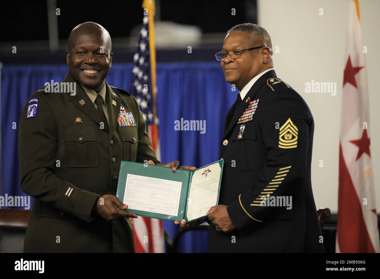 CW3 Sherry D Mitchell and CSM Juan J Mitchell's celebrate retirement ...