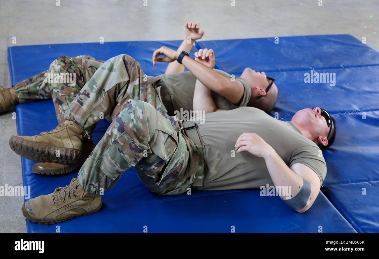 Soldiers from the 870th Military Police Company conduct nonlethal ...