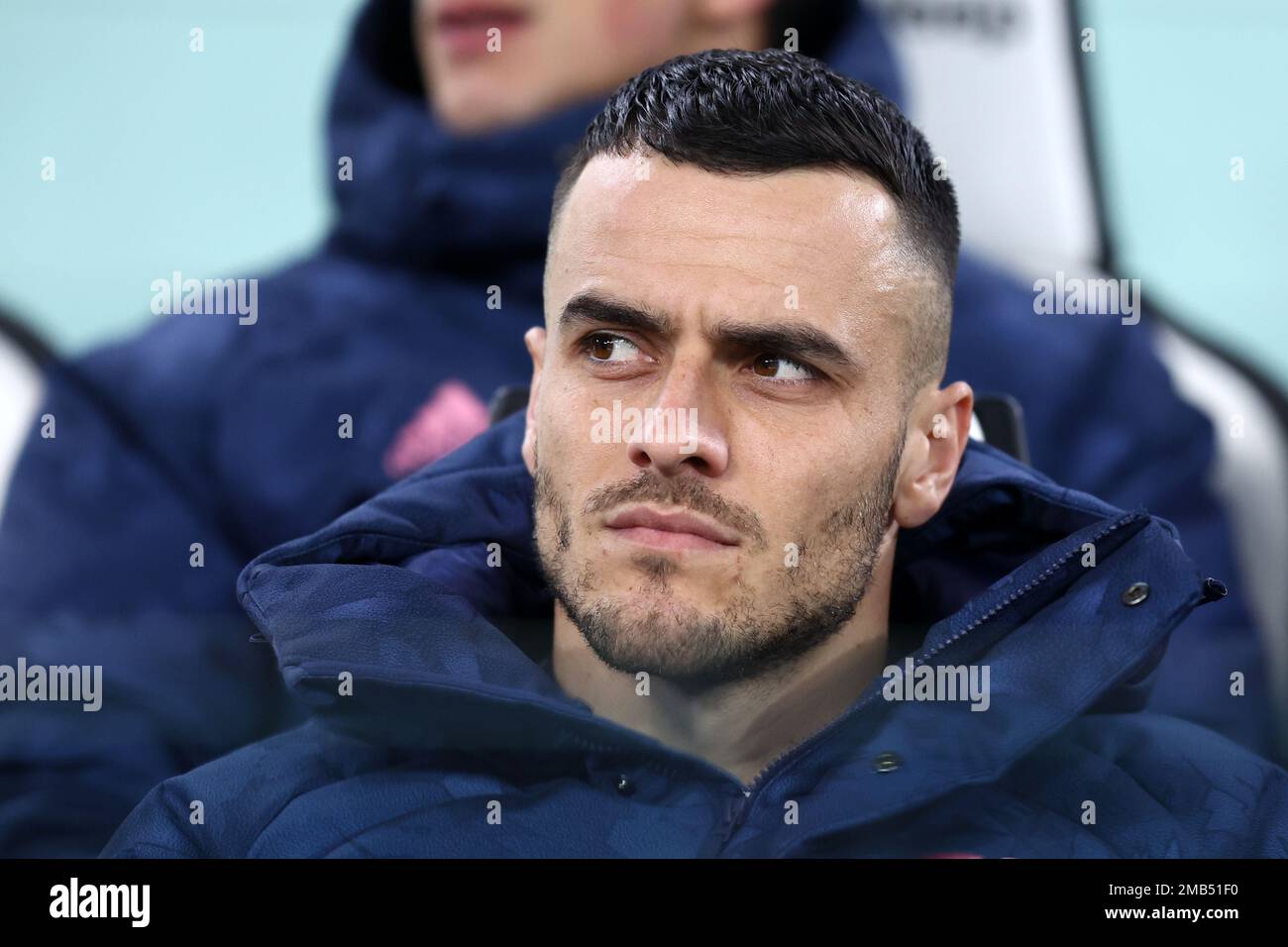 Filip Kostic of Juventus Fc looks on during the Coppa Italia football ...