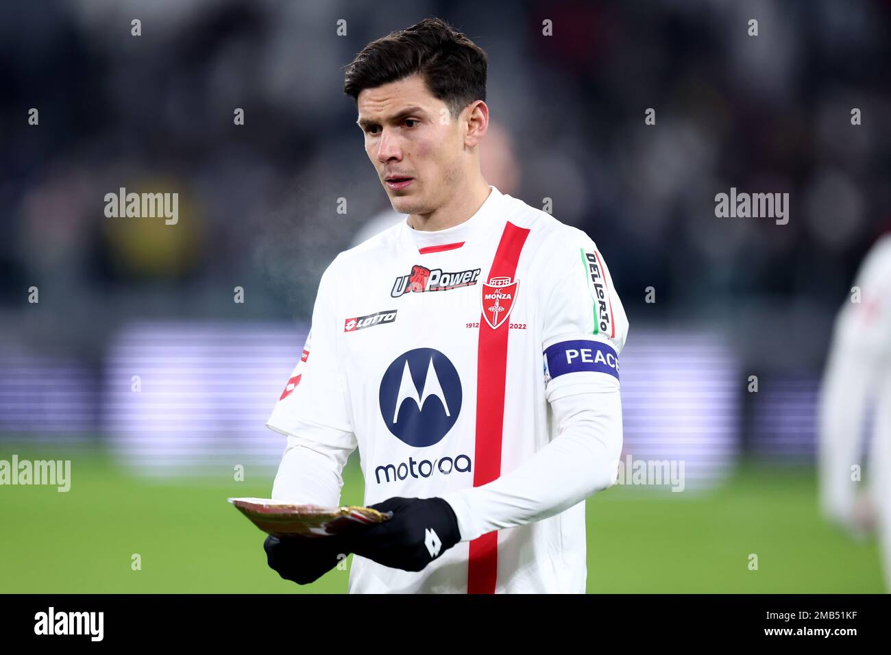 Matteo Pessina of Ac Monza looks on during the Coppa Italia football ...