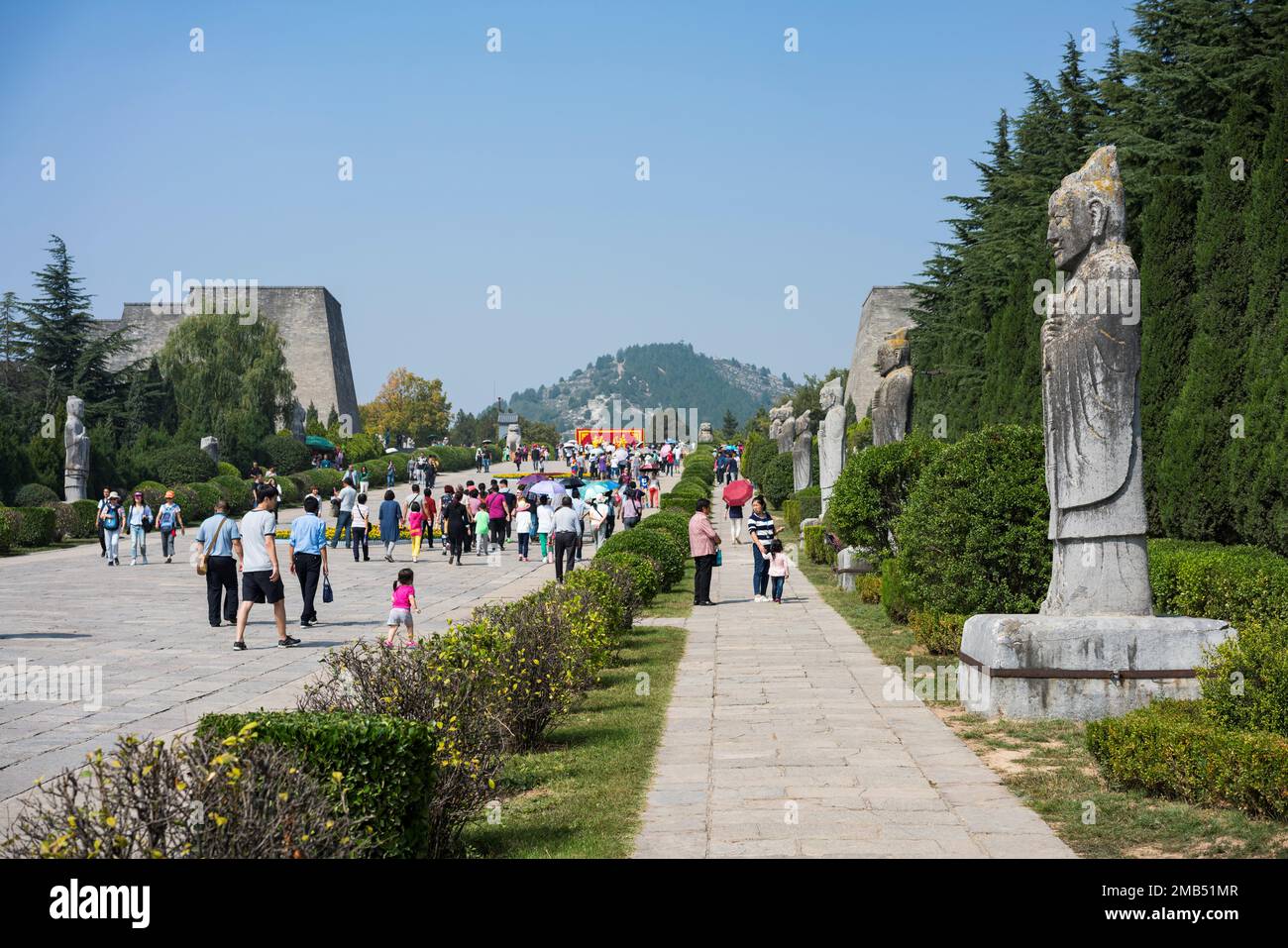 Wu zetian tomb hi-res stock photography and images - Alamy