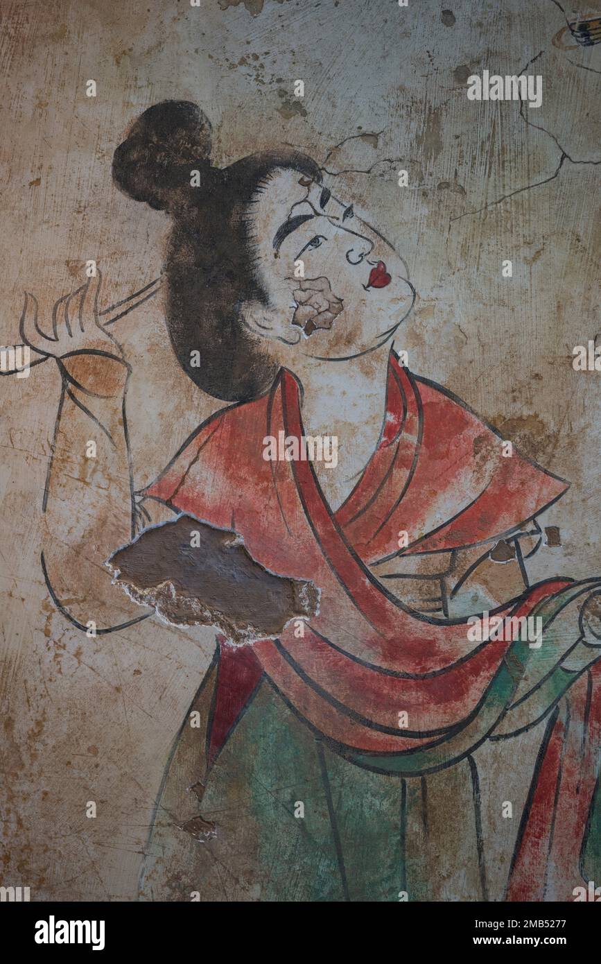 Tomb china mural hi-res stock photography and images - Alamy