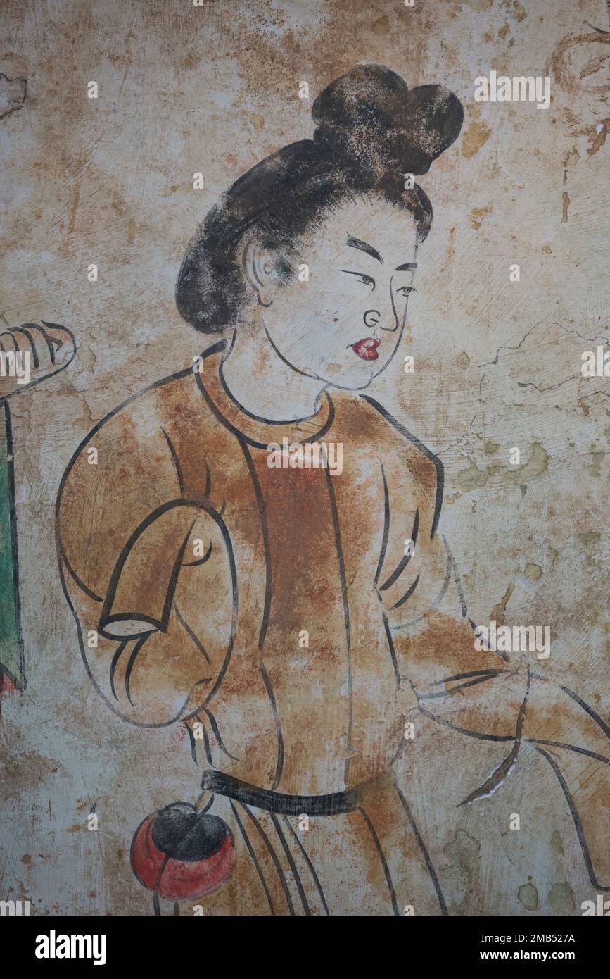 Tomb china mural hi-res stock photography and images - Alamy