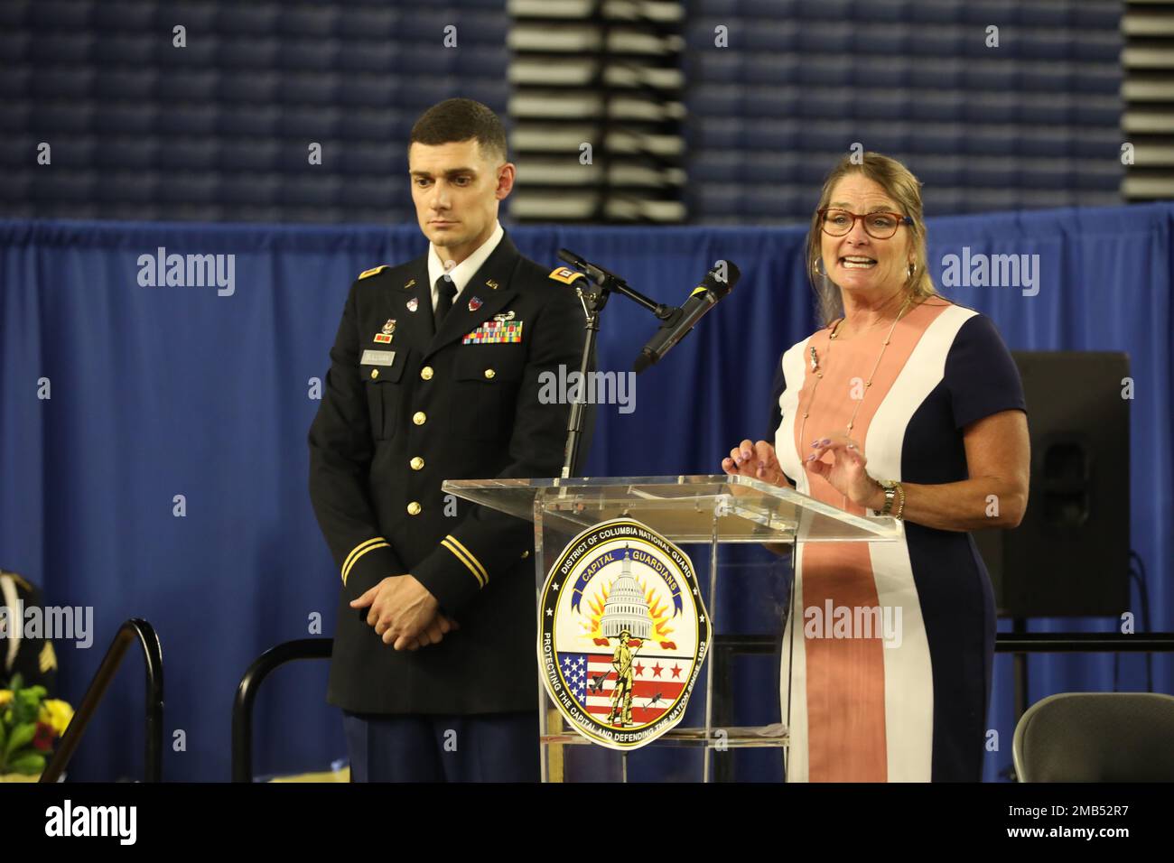 Col. Malik J.E. Freeman, District of Columbia National Guard, gets ...