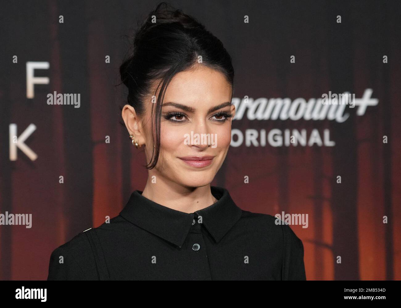 Los Angeles, USA. 19th Jan, 2023. Hollie Bahar arrives at Paramount 's WOLF PACK Los Angeles ...