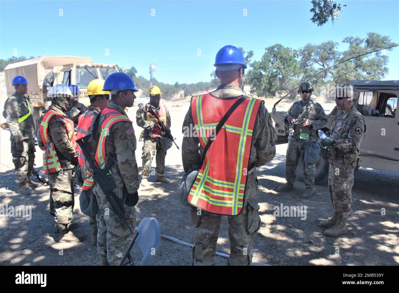 Maj. Gen. Miguel Castellanos (right), commanding general, 84th Training ...