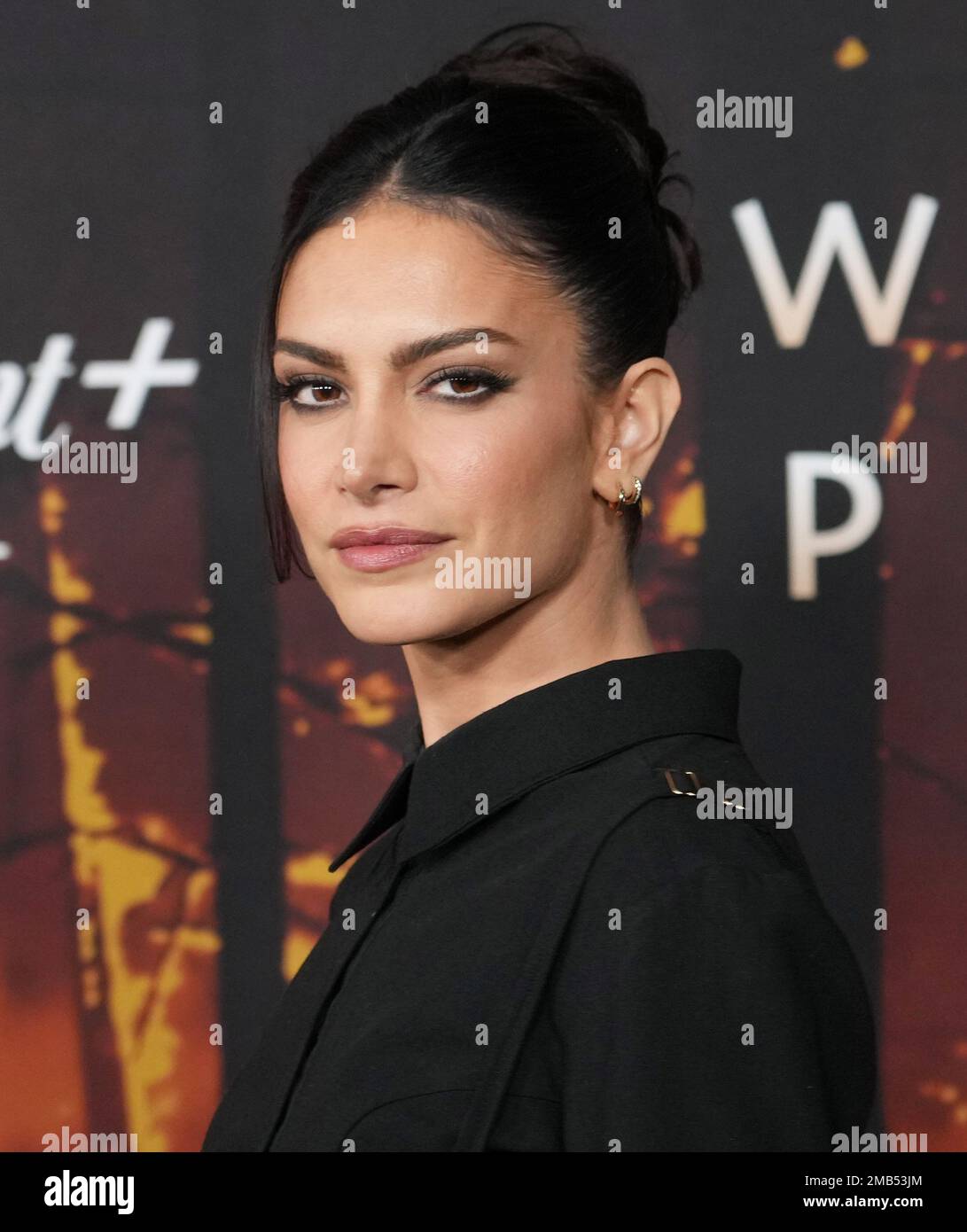 Los Angeles, USA. 19th Jan, 2023. Hollie Bahar arrives at Paramount 's WOLF PACK Los Angeles ...