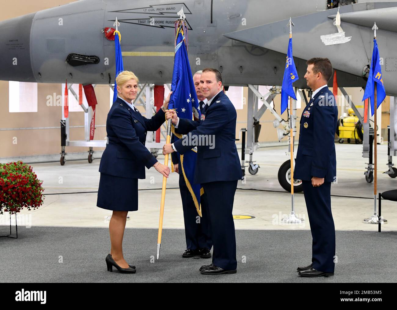 U.S. Air Force Brig. Gen. Virginia Gaglio, Air Component Commander of ...