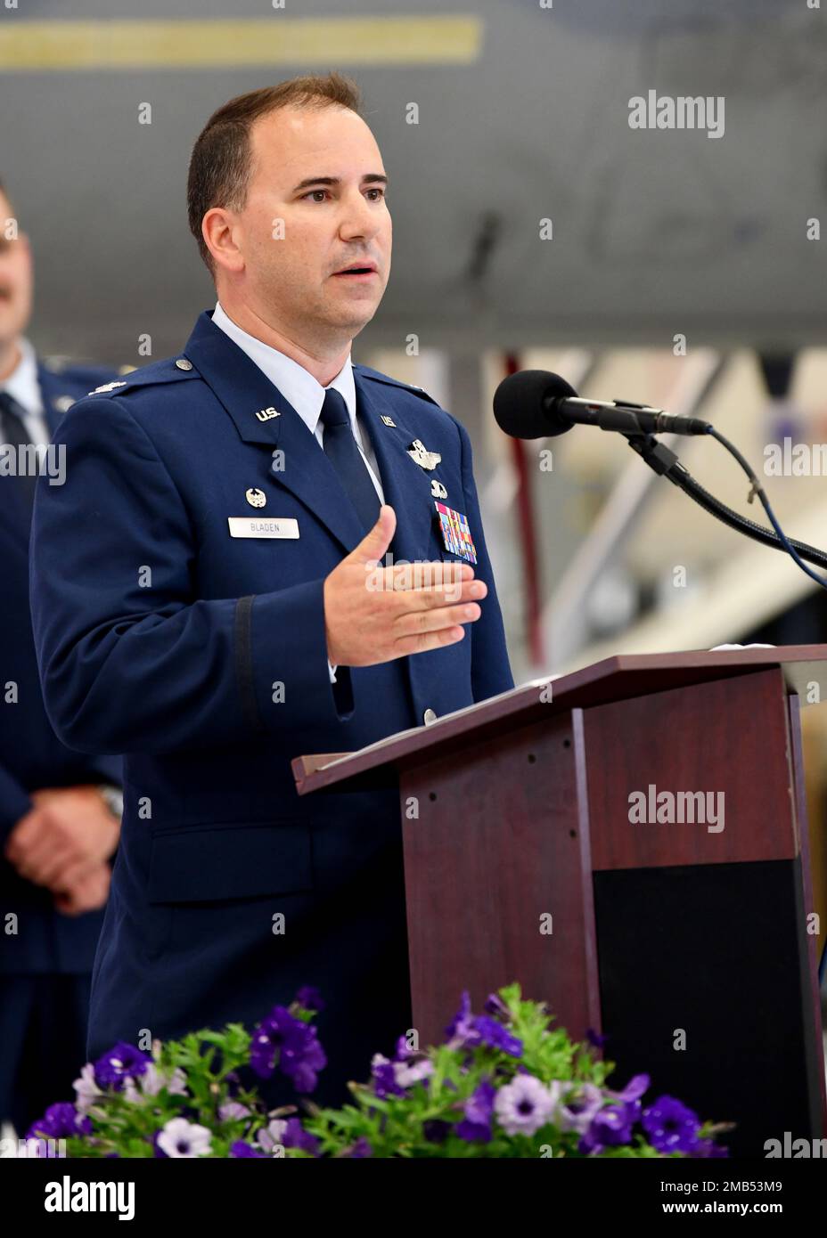 U.S. Air Force Col. Tom ‘Sling’ Bladen, 104th Fighter Wing Commander ...