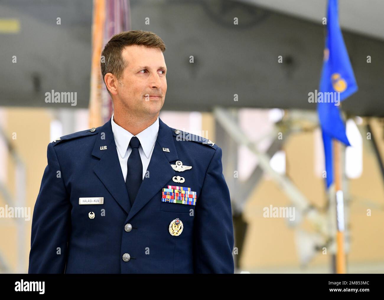 U.S. Air Force Col. David ‘Moon’ Halasi-Kun, 104th Fighter Wing ...