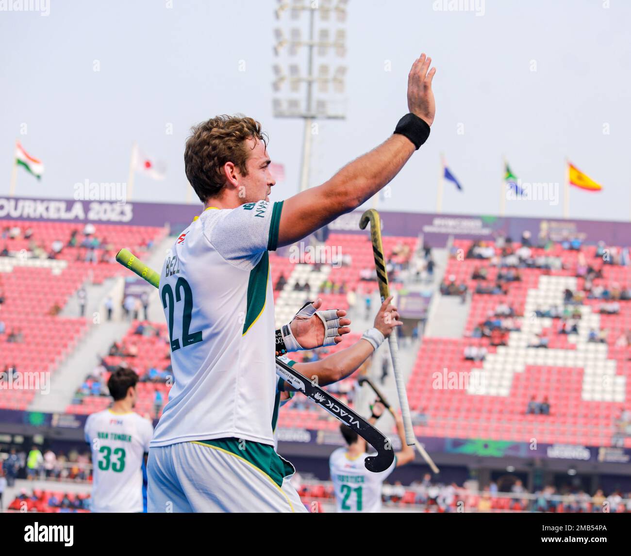 Daniel Bell of South Africa during the 2023 Men's FIH Hockey World Cup ...