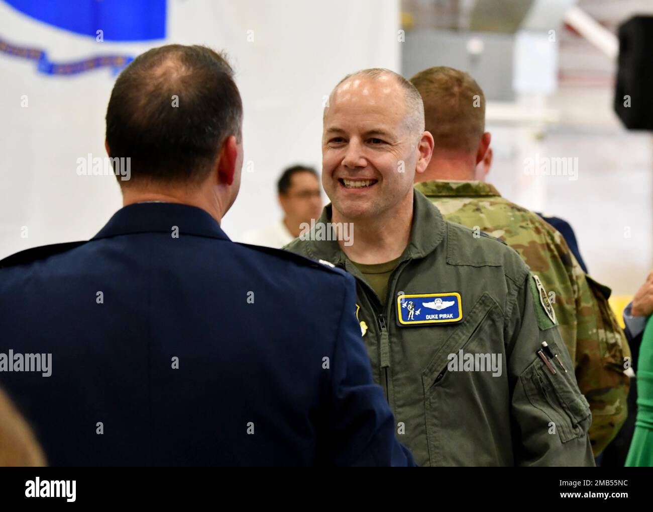 U.S. Air Force Maj. Gen. Duke A. Pirak, Deputy Director of the Air ...